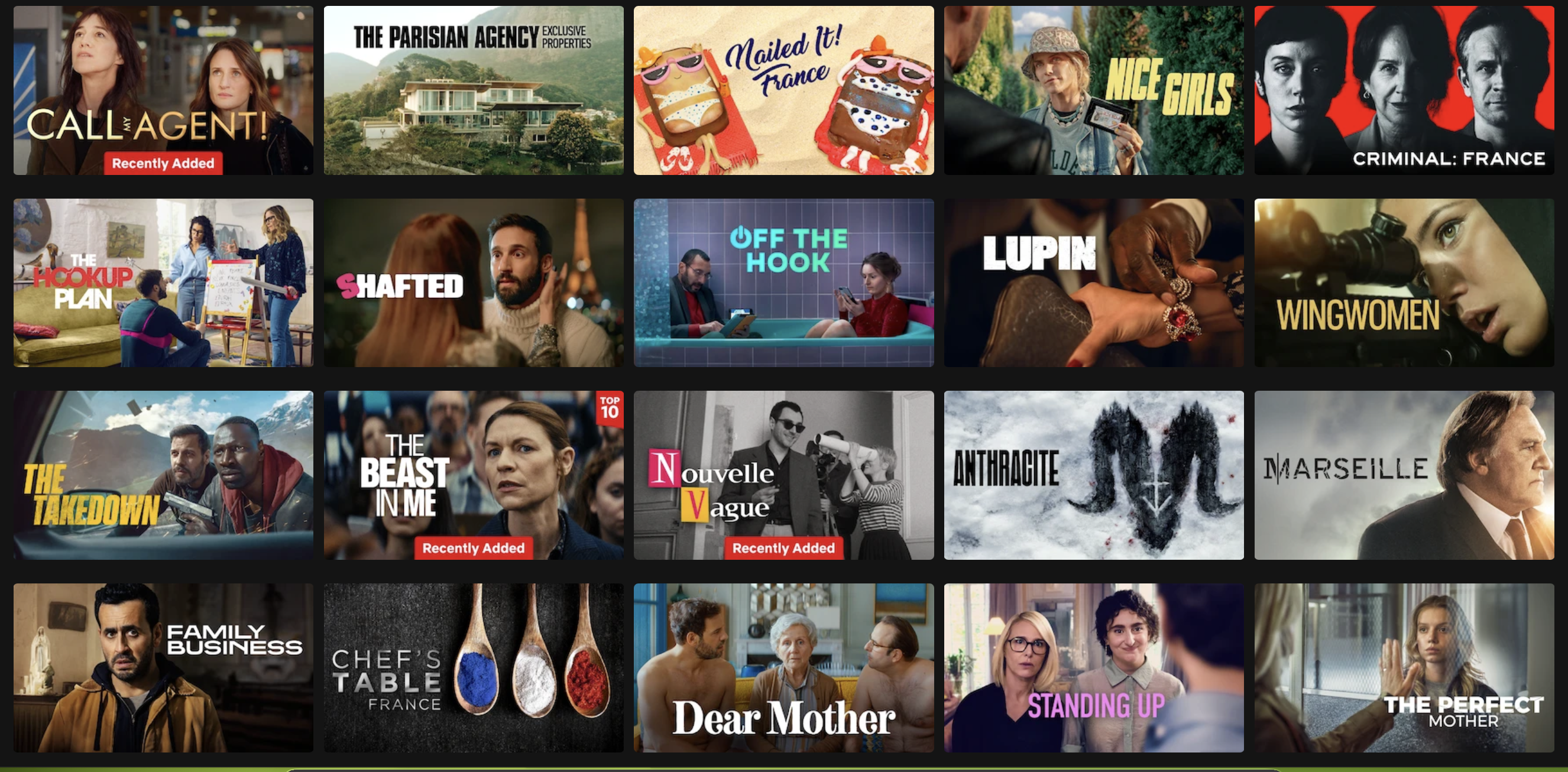 Popular French Series on Netflix 2025 – French A L.A Carte Blog USA